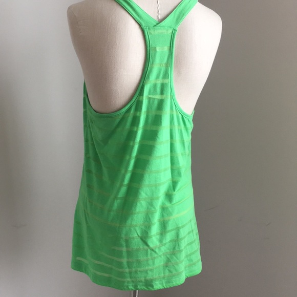 Jockey | Tops | Striped Sheer Workout Tank | Poshmark